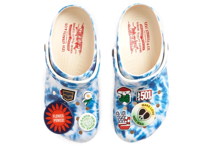 Crocs Classic Clog Levi's Tie-Dye Men's - 208918-160 - US