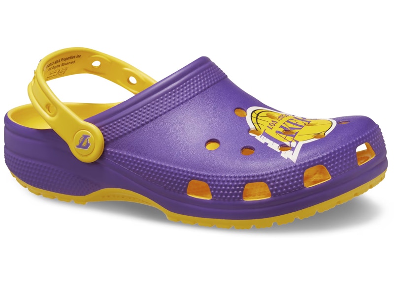 Crocs Classic Clog Los Angeles Lakers Men's - 208650-75Y - US