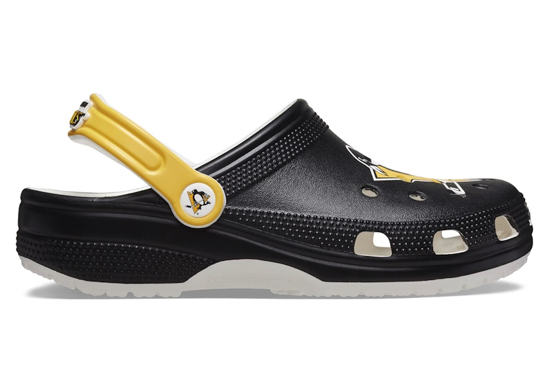 Crocs Classic Clog NHL Pittsburgh Penguins Men's - 209521-100 - US