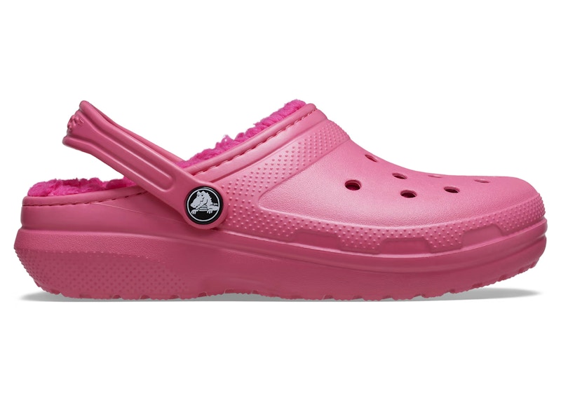 Crocs Classic Lined Clog Hyper Pink (TD) - 207009-6VZ - US