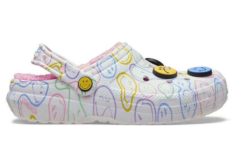 Crocs Classic Lined Clog SmileyWorld Men's - 211696-90H - US