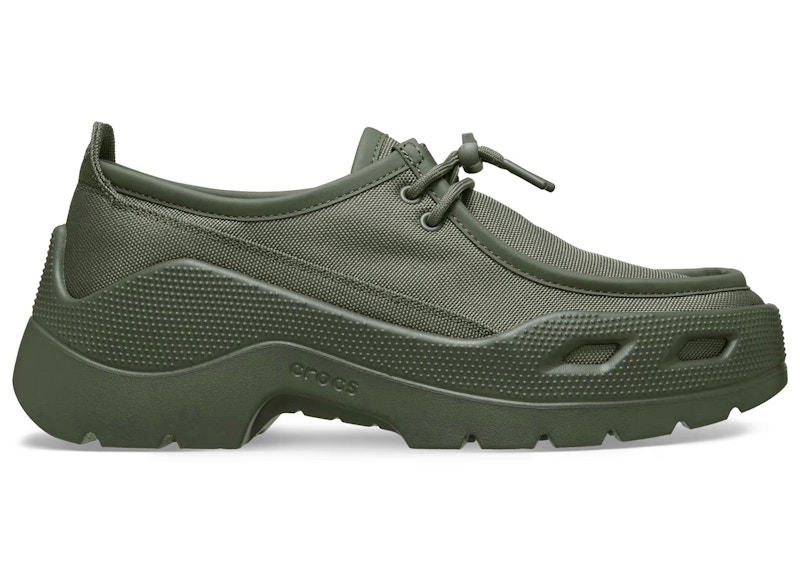 Crocs EXP Gallery Shoe Tech Dusty Olive Men's - 212837-3J5 - US
