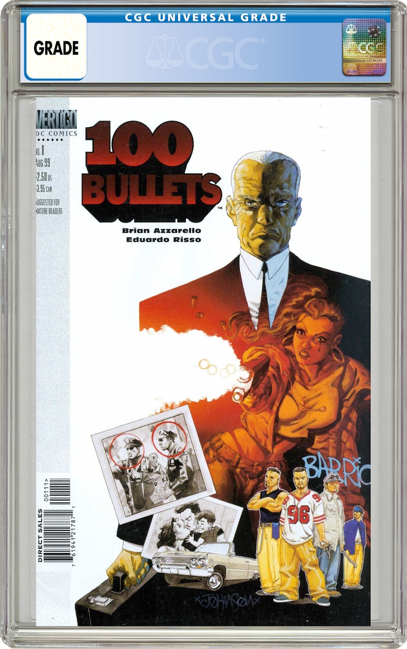 DC 100 Bullets (1999 DC Vertigo) #1 Comic Book CGC Graded - US
