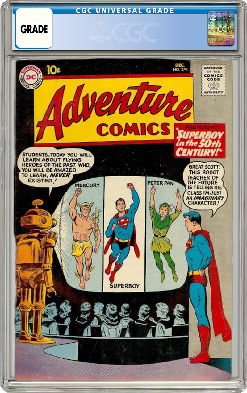 DC Adventure Comics #279 Comic Book CGC Graded - US