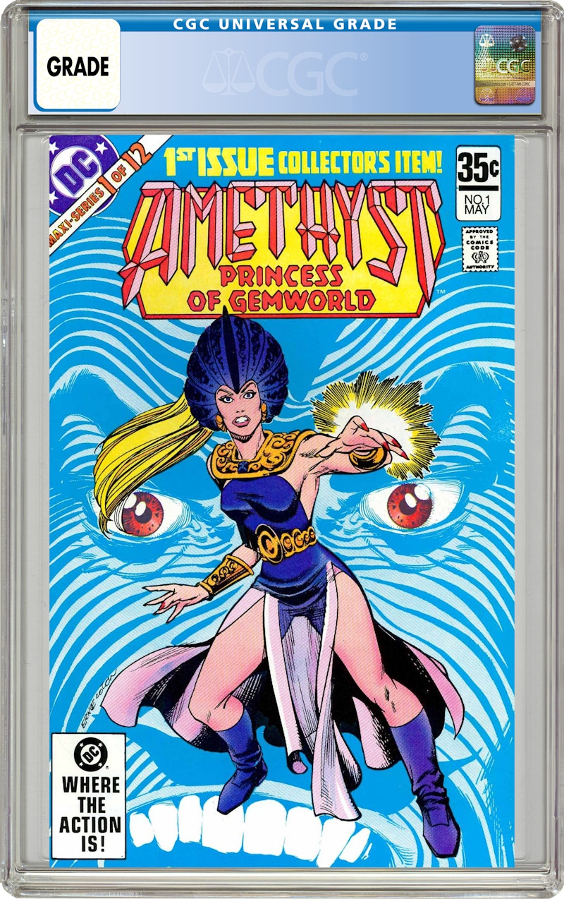 DC Amethyst Princess of Gemworld (1983 DC 1st Series) #1 Comic Book CGC ...