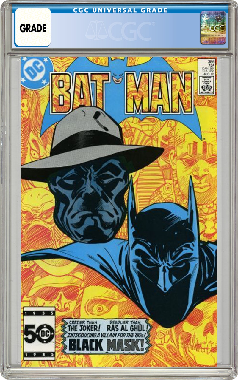 DC Batman (1940) #386 Comic Book CGC Graded - US