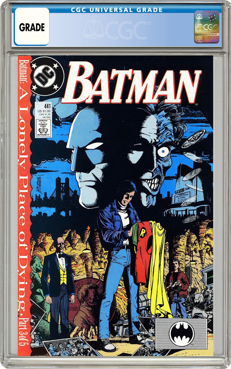 DC Batman (1940) #441 Comic Book CGC Graded - MX