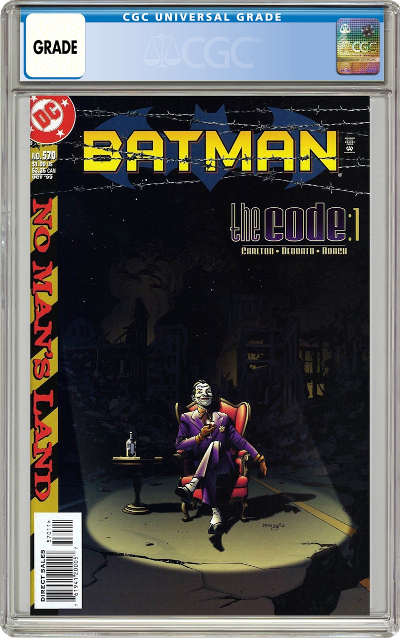 DC Batman (1940) #570 Comic Book CGC Graded - US