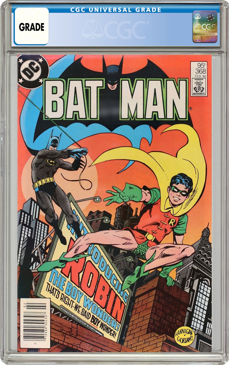 DC Batman (1940) Canadian Price Variant #368 Comic Book CGC Graded - US