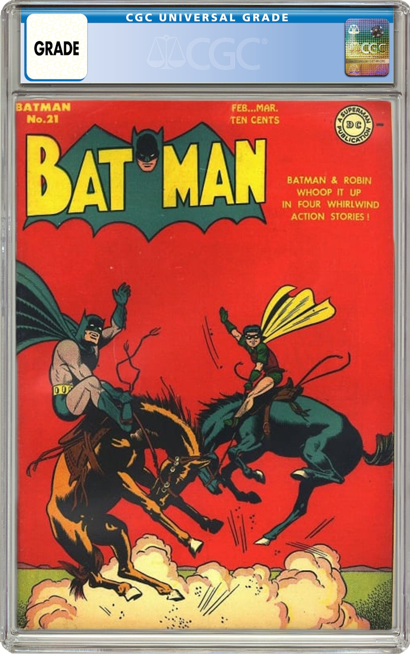 DC Batman #21 Comic Book CGC Graded - US