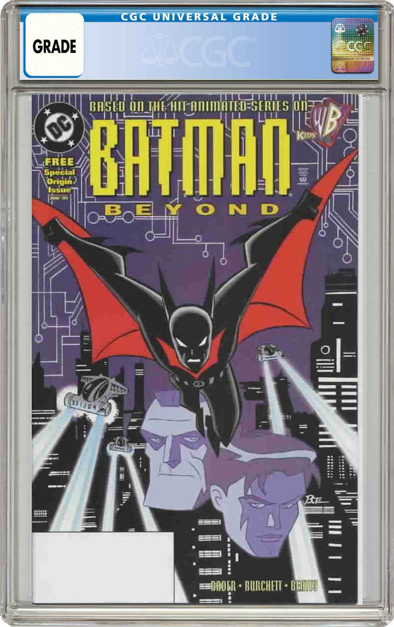 DC Batman Beyond Special Origin Issue (1999) #1 Comic Book CGC Graded - US