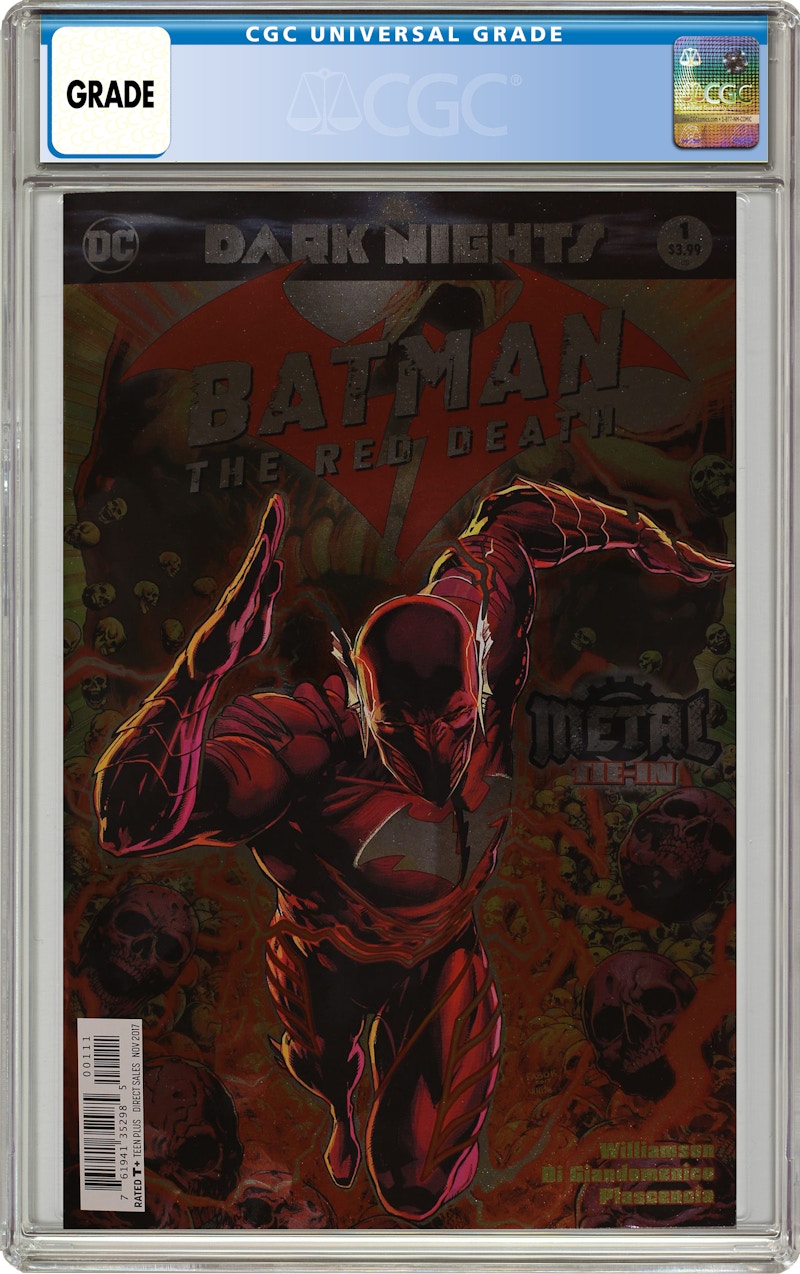 DC Batman The Red Death (2017) #1A Comic Book CGC Graded - US
