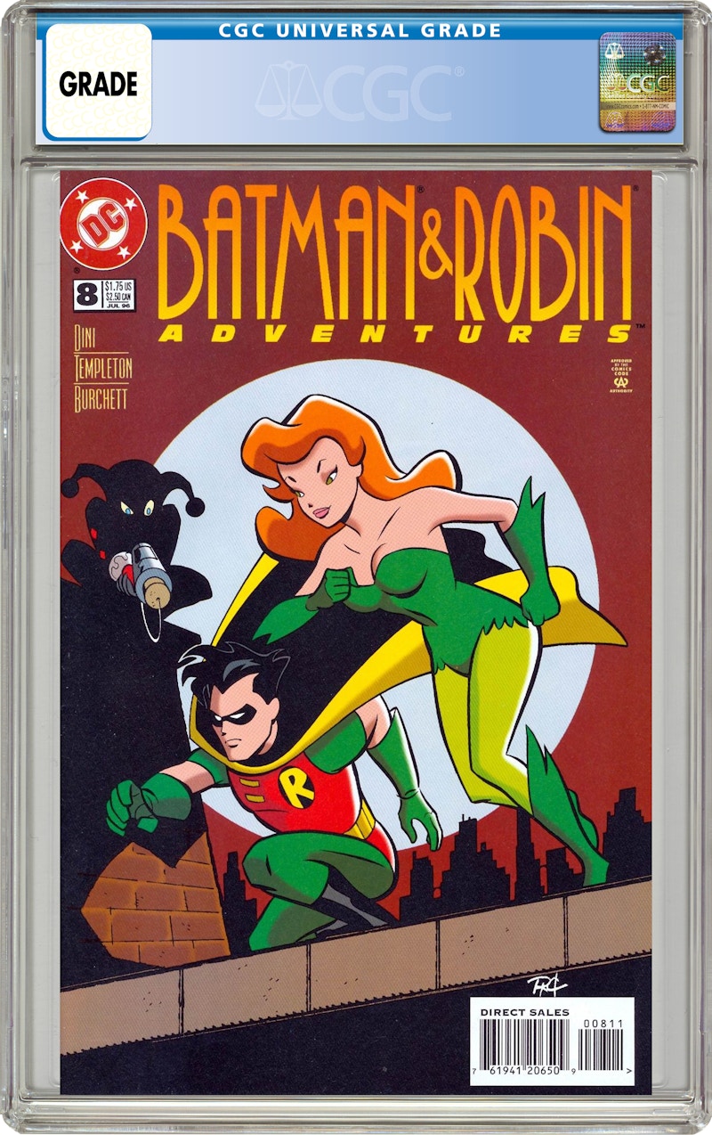 DC Batman and Robin Adventures (1995) #8A Comic Book CGC Graded - GB