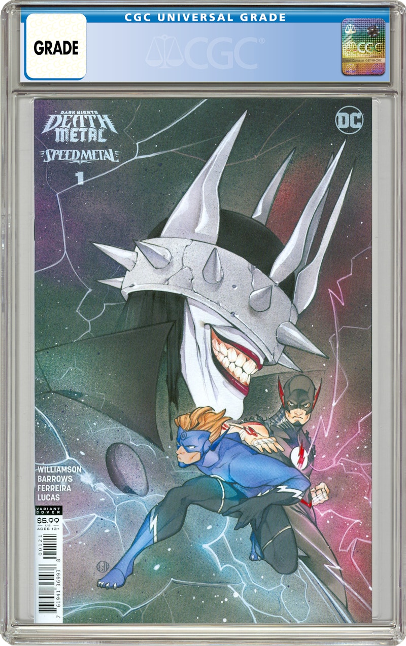 DC Dark Nights Death Metal Speed Metal (2020 DC) #1B Comic Book CGC ...