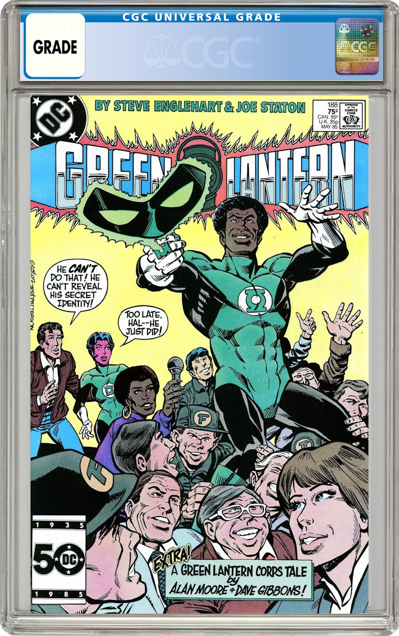 DC Green Lantern (1960 2nd Series DC) #188 Comic Book CGC Graded - MX