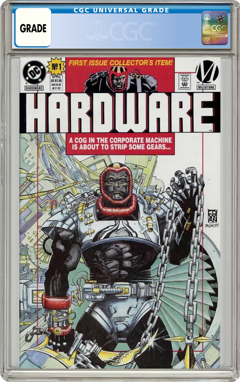DC Hardware (1993-1997 DC) Milestone #1DU Comic Book CGC Graded - US