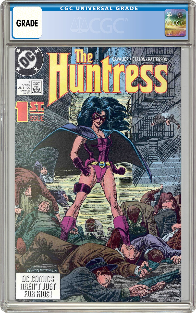 DC Huntress (1989 1st Series) #1 Comic Book CGC Graded - US