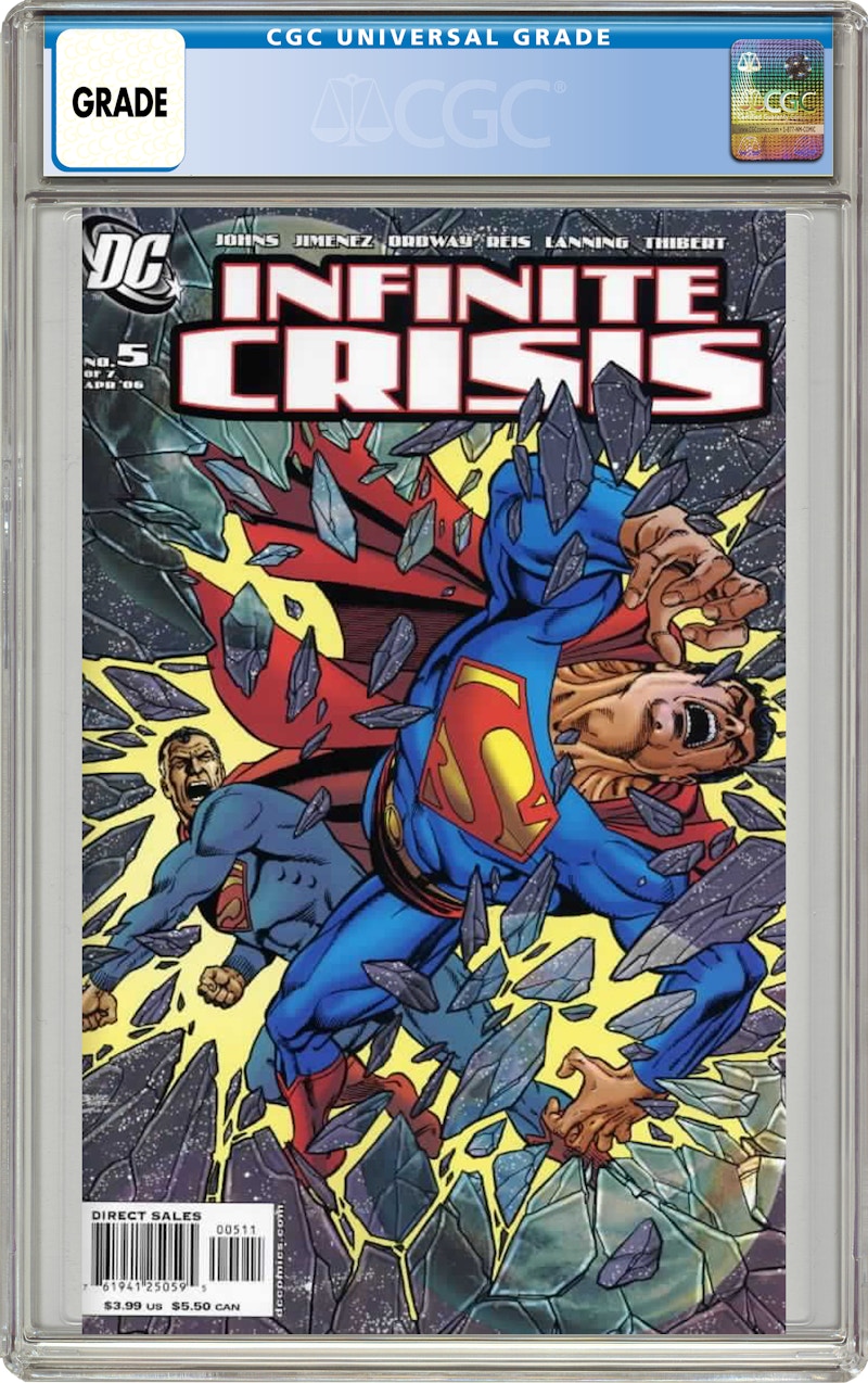 DC Infinite Crisis (2005) #5B Comic Book CGC Graded - US