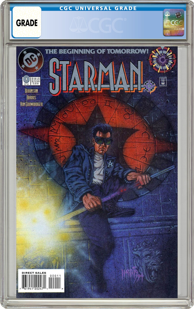DC Starman (1994 2nd Series) #0 Comic Book CGC Graded - US