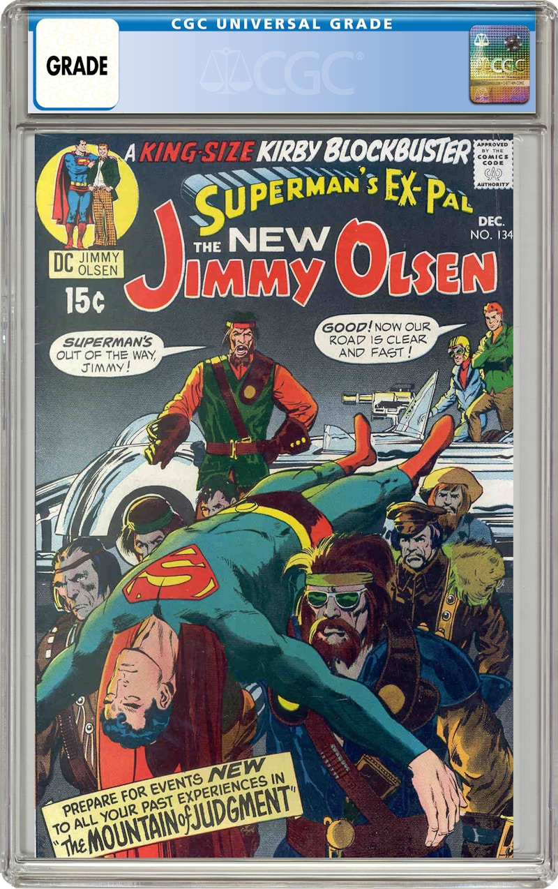 DC Superman's Pal Jimmy Olsen #134 (1st App. of Darkseid) Comic Book ...