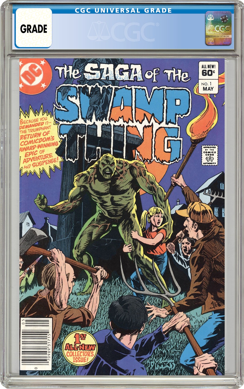 DC Swamp Thing (1982 2nd Series) #1 Comic Book CGC Graded - FR