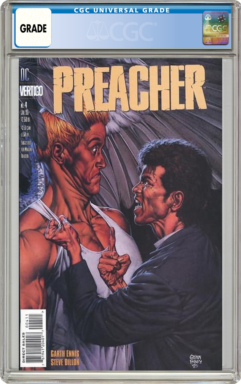 DC Vertigo Preacher (1995) #4 Comic Book CGC Graded - US