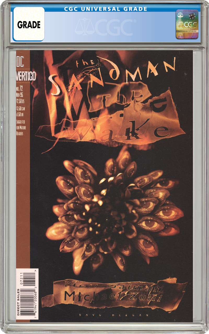 DC Vertigo Sandman (1989 DC/Vertigo) #72 Comic Book CGC Graded - US