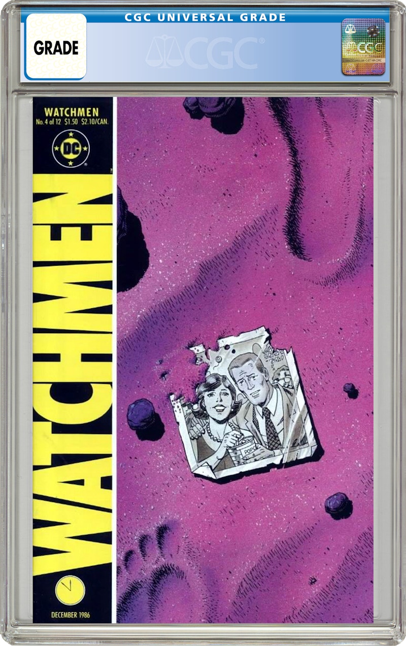 DC Watchmen (1986) #4 Comic Book CGC Graded - US