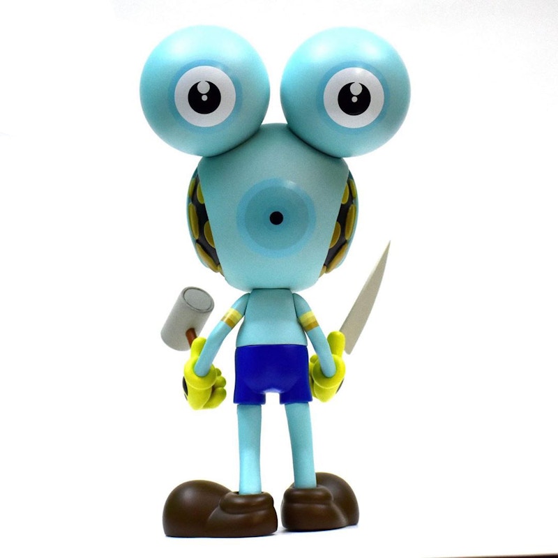 Dalek Space Monkey Figure Blue - US