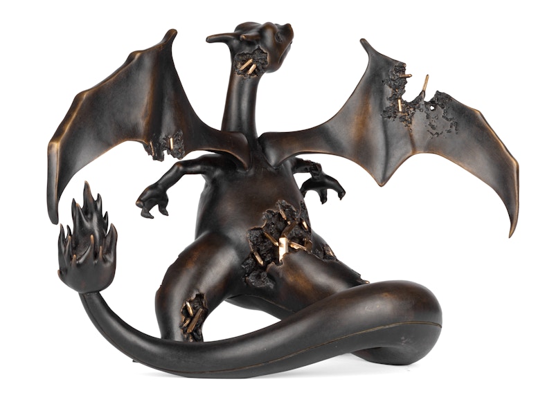 Daniel Arsham Bronze Crystalized Charizard Sculpture (Edition of 99 ...