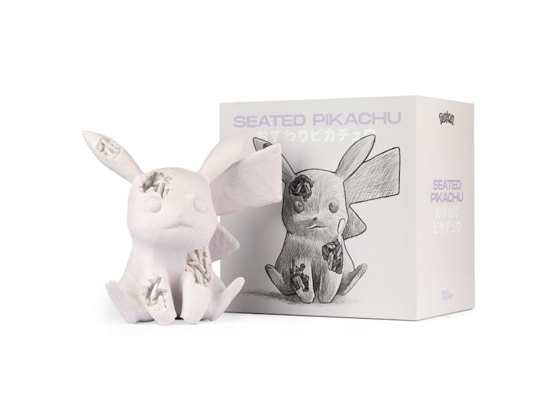 Daniel Arsham Crystalized Seated Pikachu Sculpture Light Amethyst - US