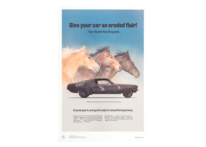 Daniel Arsham Fictional Advertisements Set of 5 Prints (Open Edition) - US