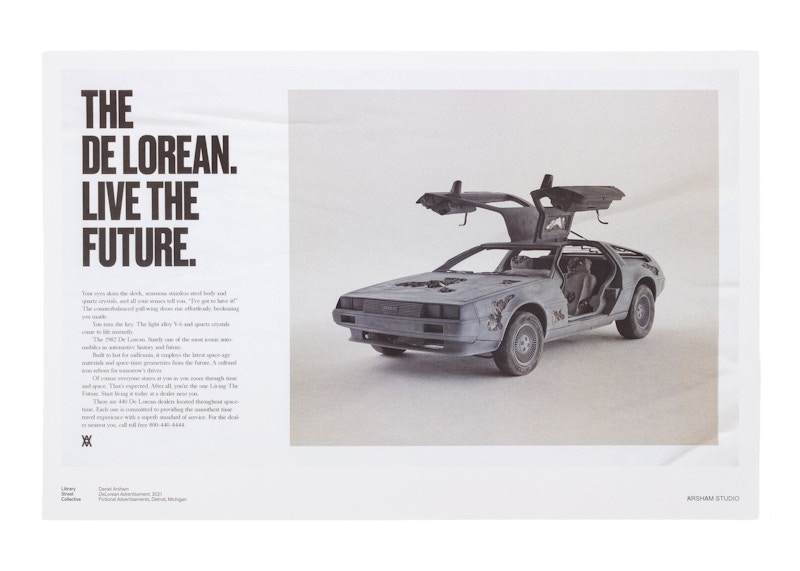 Daniel Arsham Fictional Advertisements Set of 5 Prints (Open Edition) - US