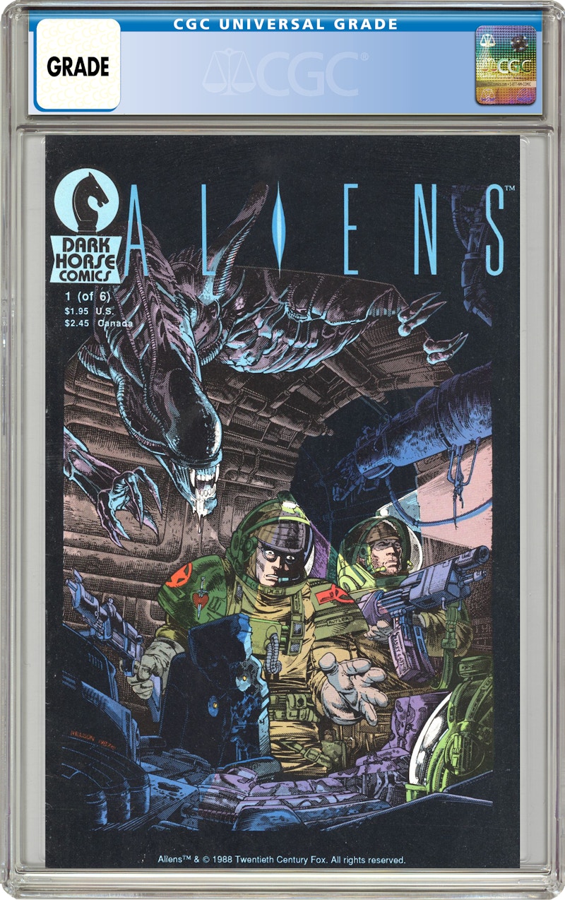Dark Horse Aliens (1988 Dark Horse) #1 Comic Book CGC Graded - IT
