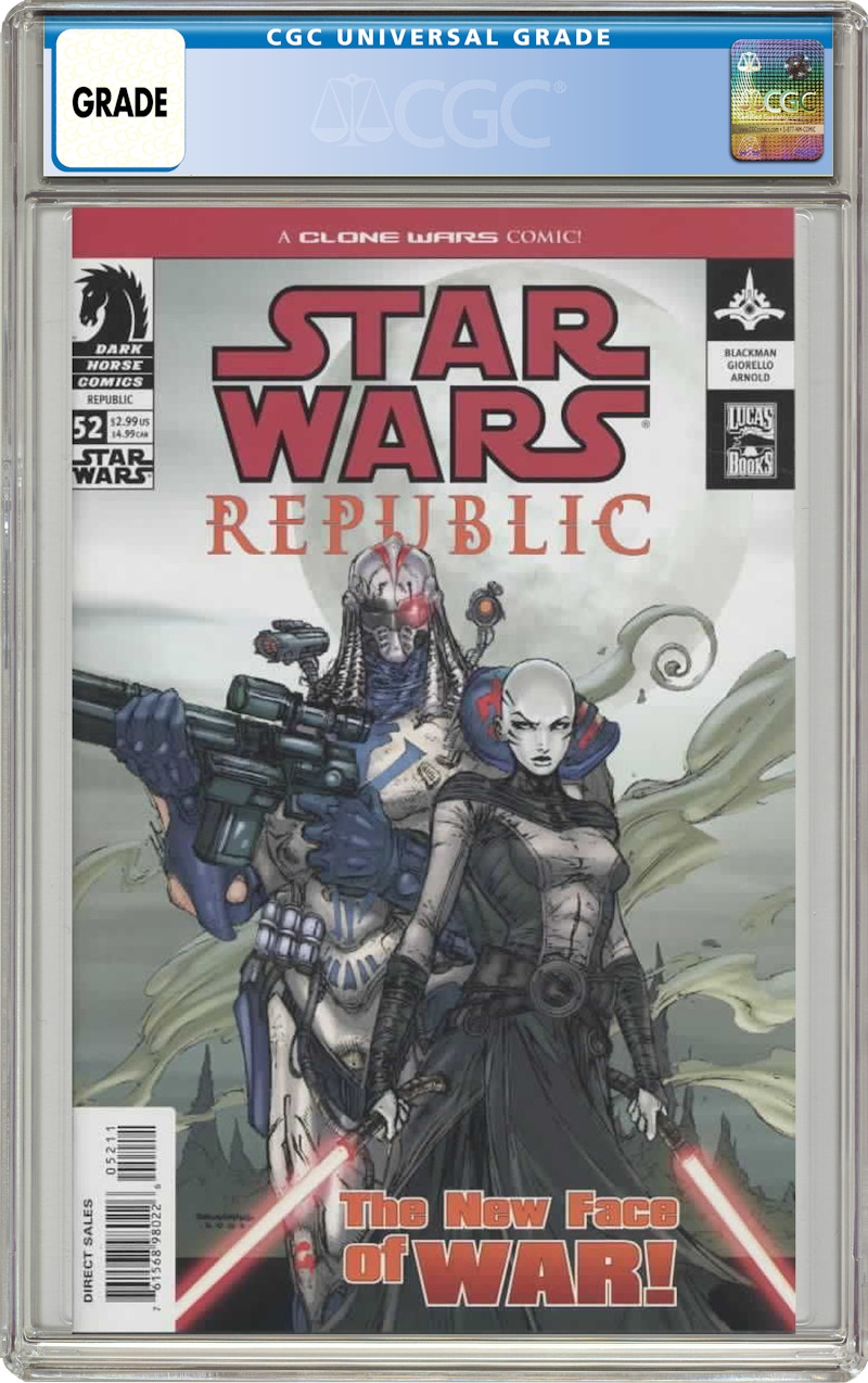 Dark Horse Star Wars (1998 Dark Horse 1st Series) #52 Comic Book CGC ...