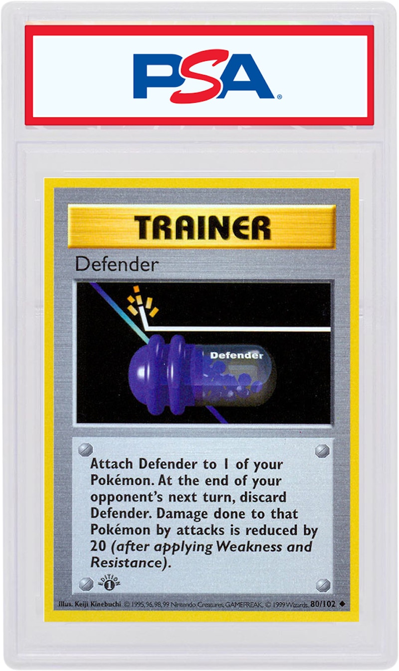 Defender 1999 Pokemon TCG Base Set 1st Edition #80/102 - 1999 - GB