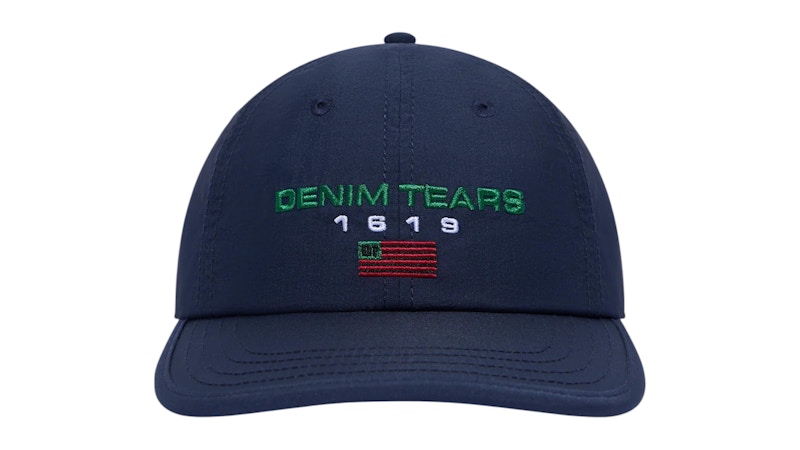 Denim Tears 1619 Cap Navy Men's - FW25 - US