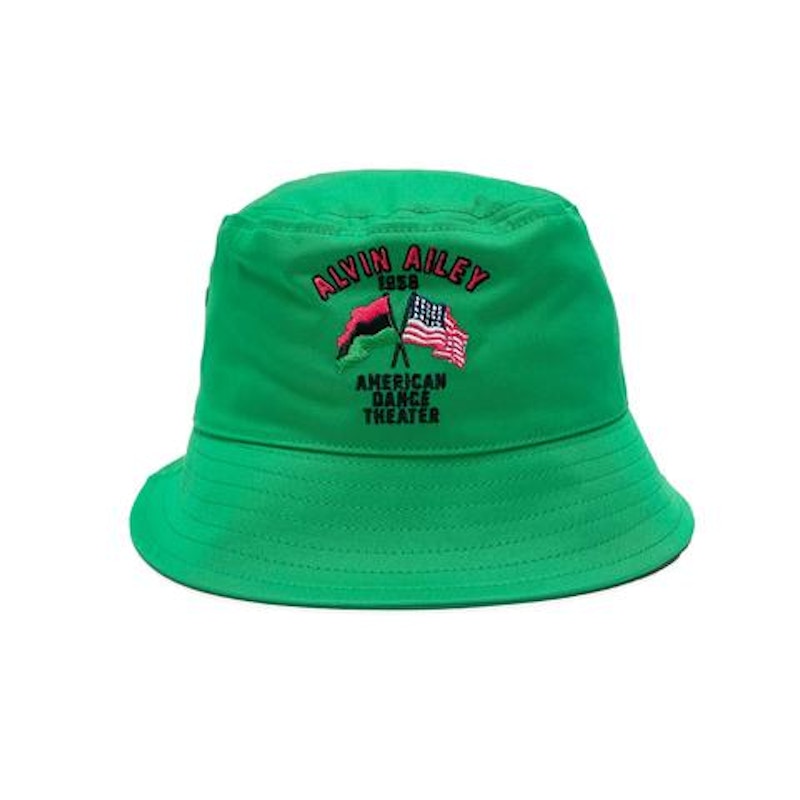 Denim Tears Champion Tears Bucket Cap Green - FW21