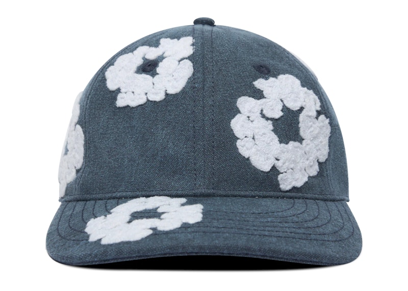 Denim Tears Cotton Wreath Dyed Cap Navy - FW25 - US