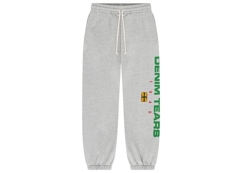 Denim Tears Windrush Empire 1948 Sweatpant Grey Men's - FW23 - US