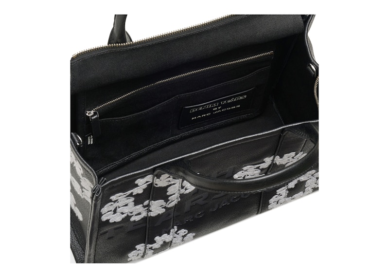 Denim Tears x Marc Jacobs Leather Tote Bag Medium Black in Full Grain ...