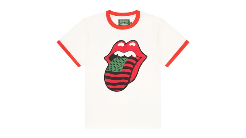 Denim Tears x Rolling Stones Ringer Tee Multicolor Men's - FW25 - US