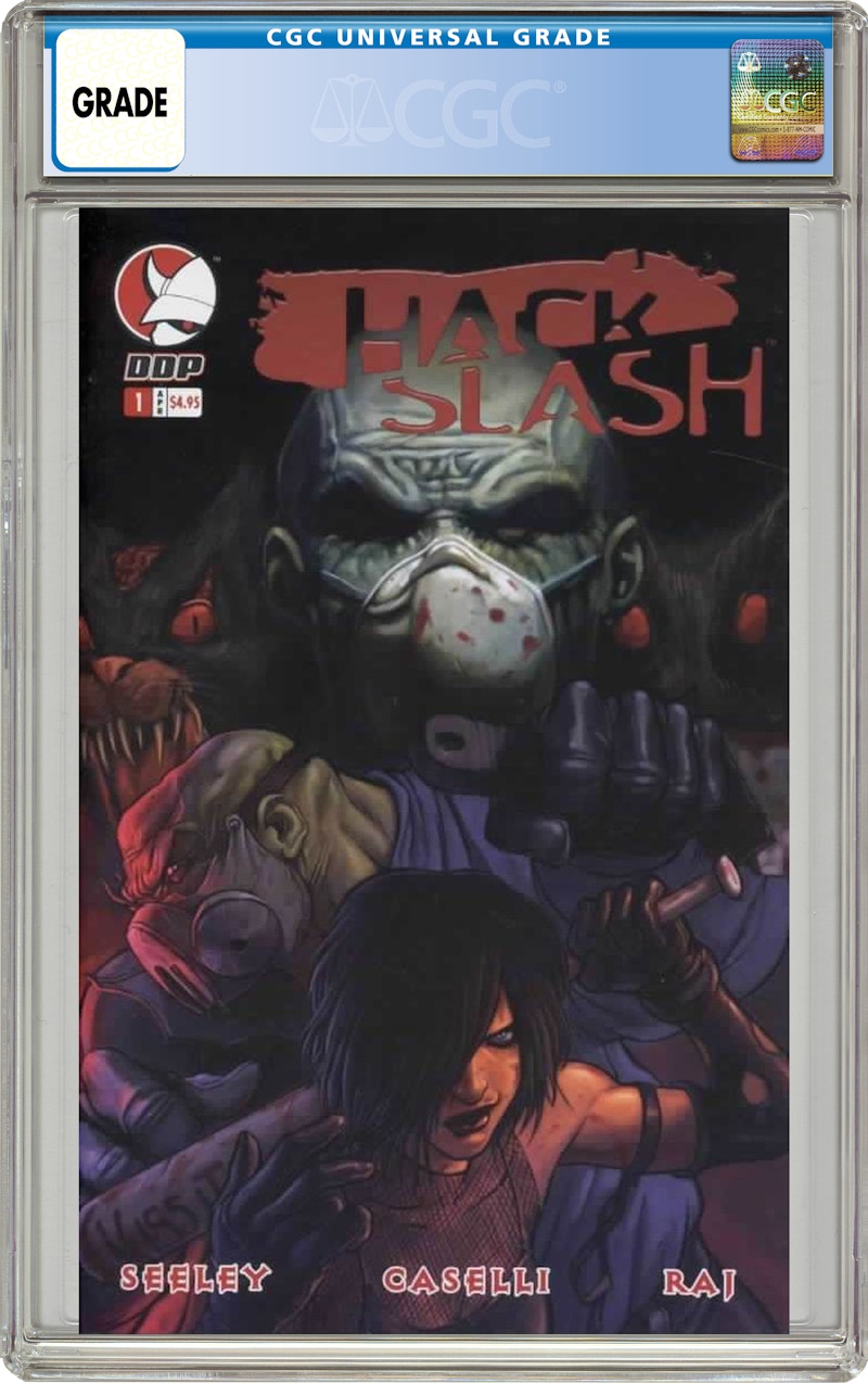Devil's Due Hack Slash (2004) #1 Comic Book CGC Graded - GB