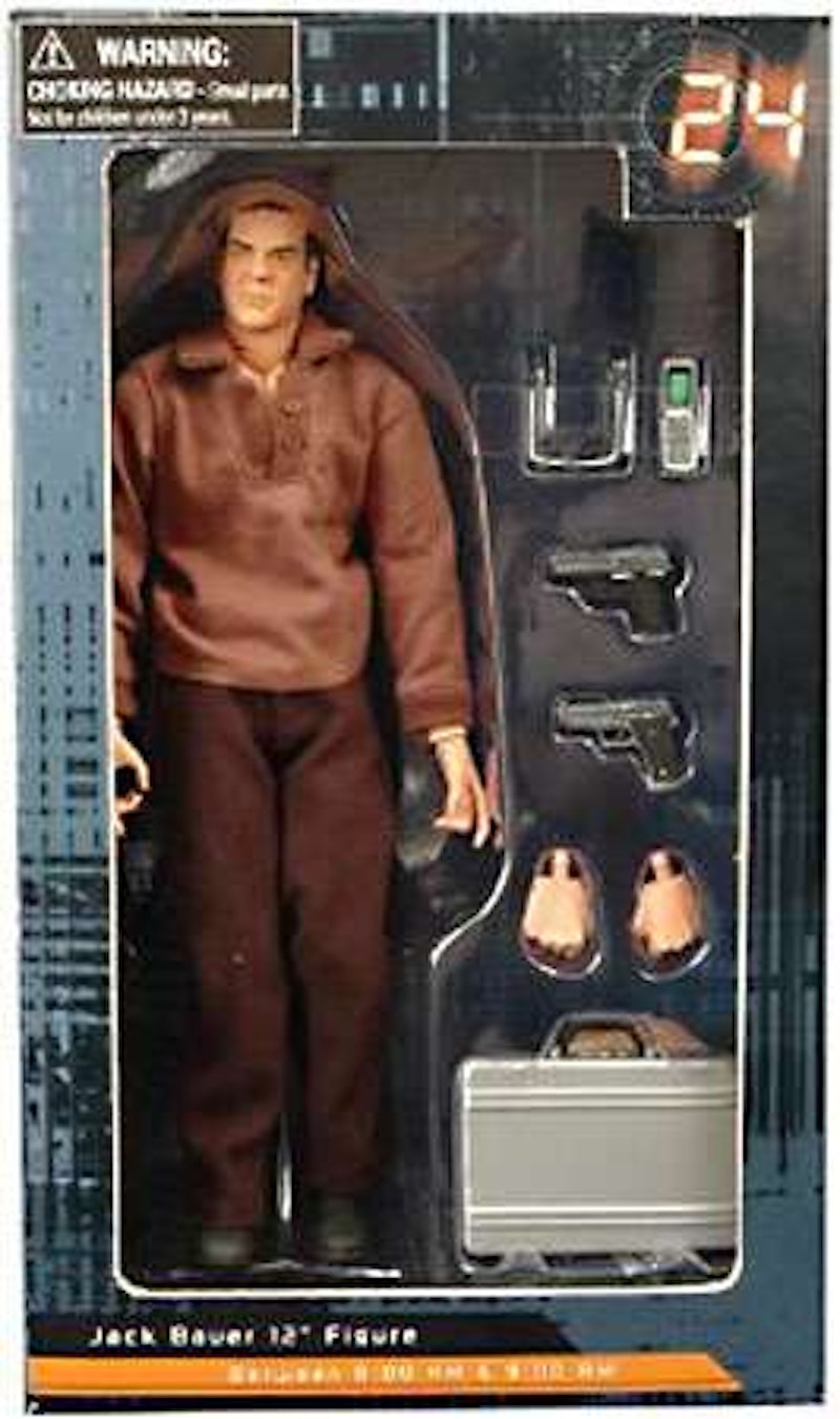 Diamond Select Toys 24 Jack Bauer 8:00 AM Deluxe Action Figure - US
