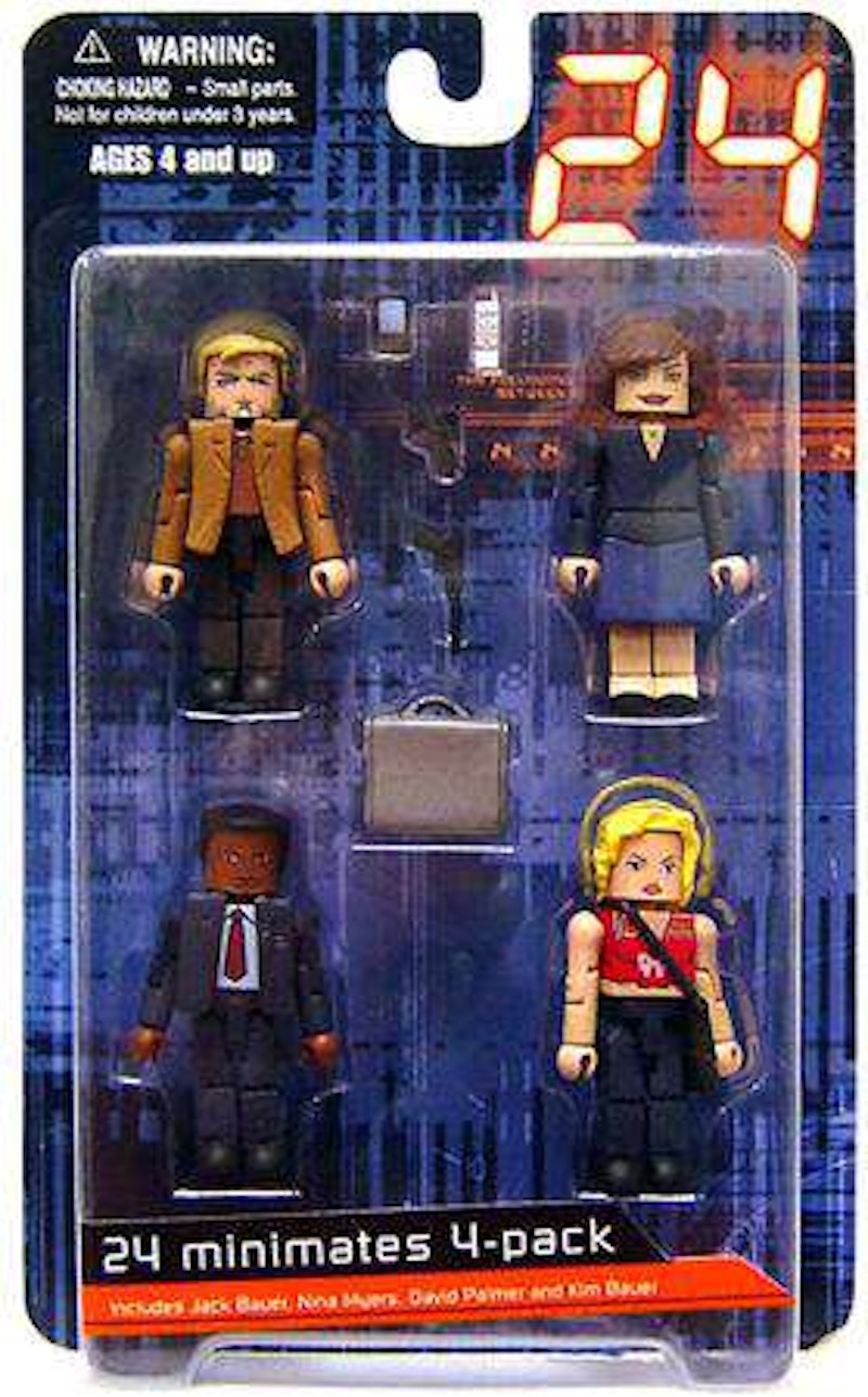 Diamond Select Toys 24 MiniMates 24 Minifigure (4-Pack) - US