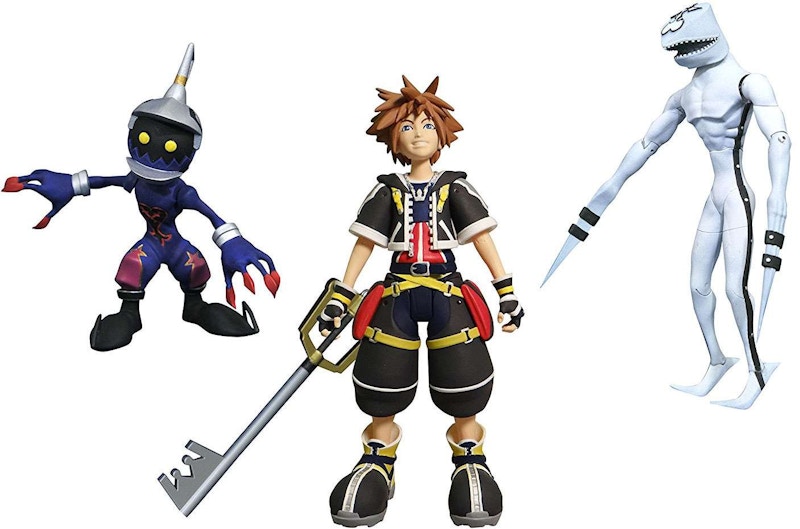 Diamond Select Toys Disney Select Sora, Dusk & Soldier Action Figure (3 ...