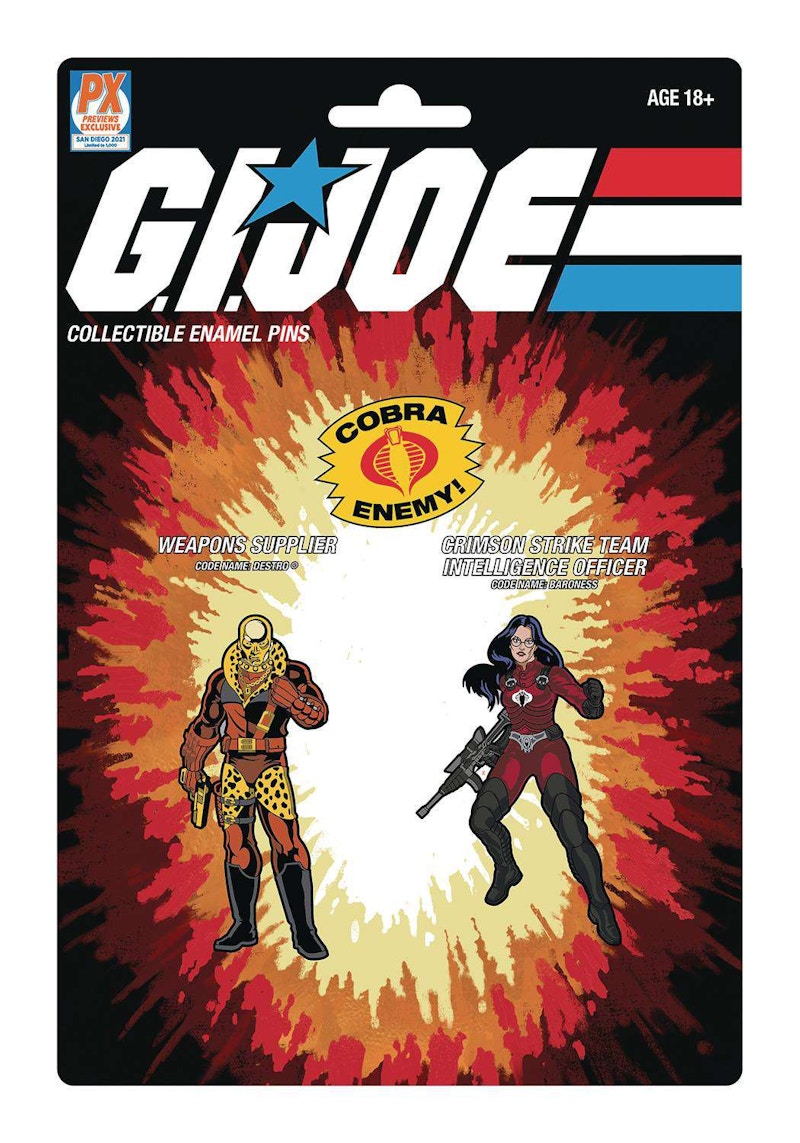 Diamond Select Toys GI Joe Profit Director Destro & Crimson Baroness ...