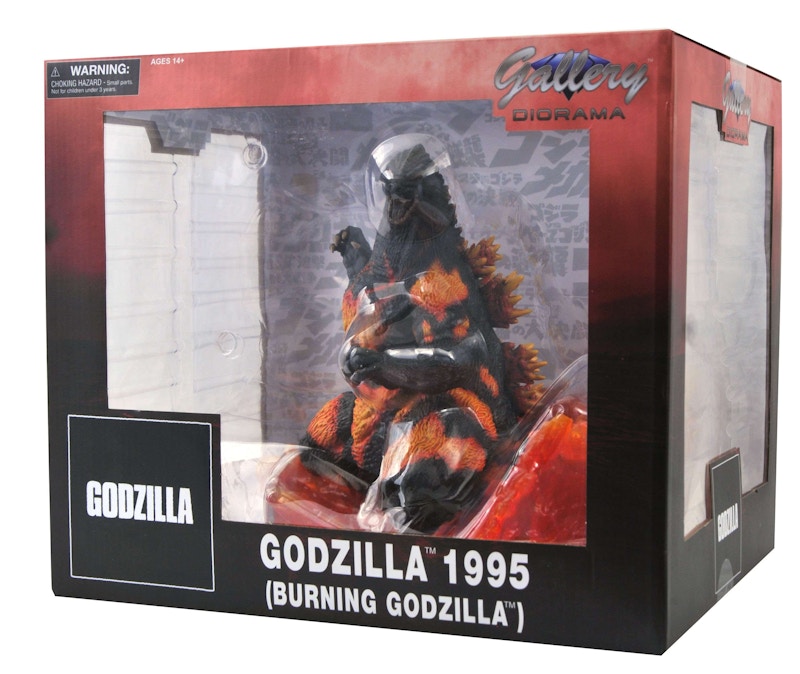 Diamond Select Toys Godzilla Gallery Godzilla Burning Version PVC ...