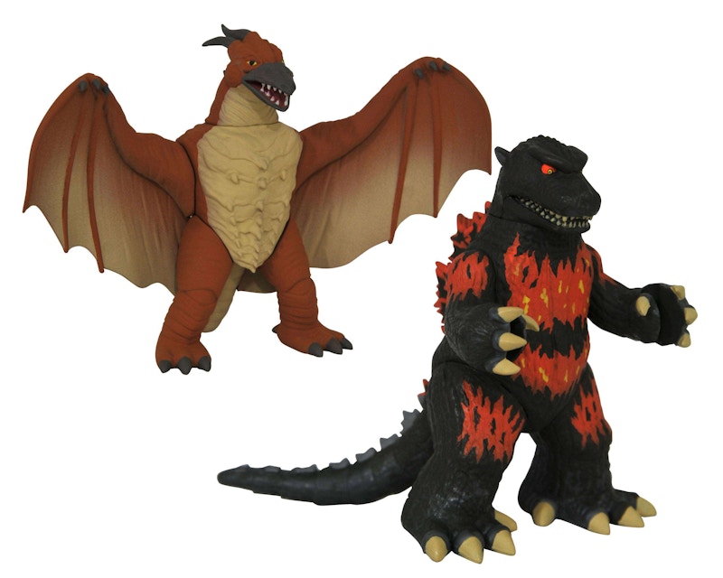 Diamond Select Toys Godzilla Vinimate Godzilla 1962 & Mechagodzilla ...