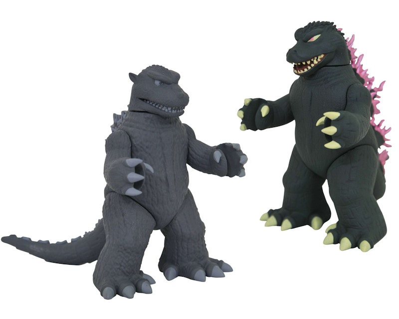 Diamond Select Toys Godzilla Vinimate Godzilla 1954 & Godzilla 1999 ...
